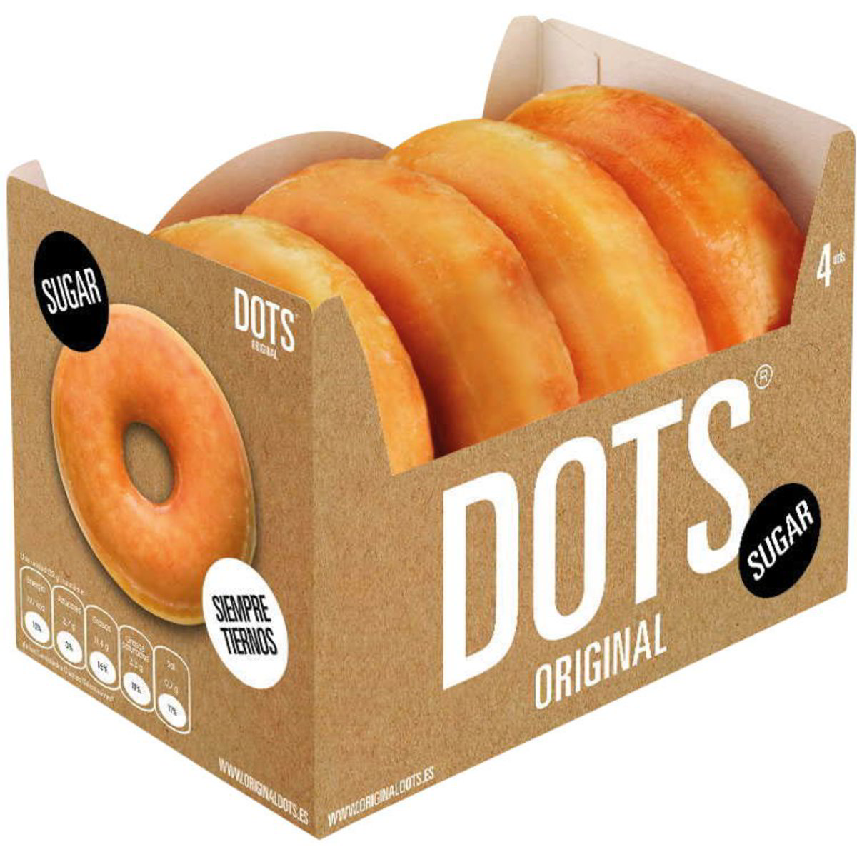 Vendita EUROPASTRY DOTS DONUTS GLASSATI CONGELATI 52 G X 4 PEZZI all ...
