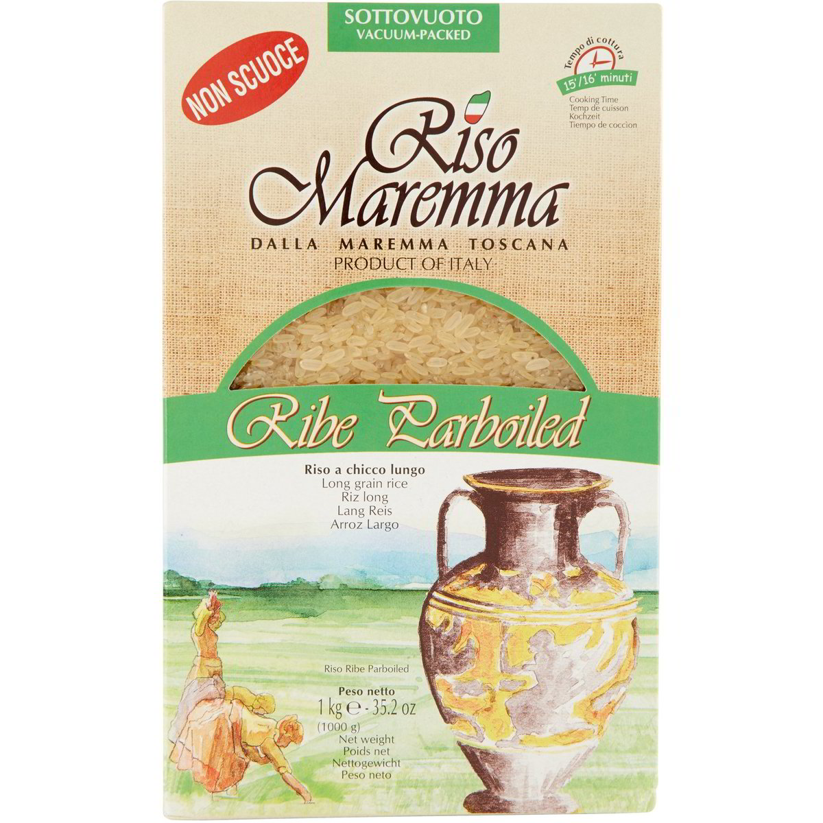 Vendita RISO RIBE PARBOILED all'ingrosso. Riso per risotti e insalate all'ingrosso - Zona