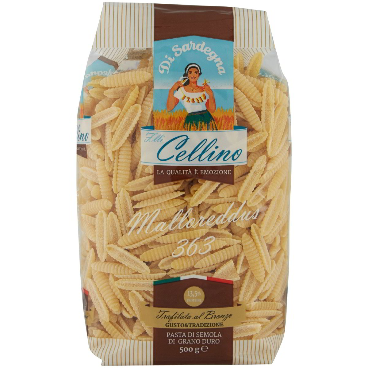 Vendita MALLOREDDUS N.63 PASTA DI SARDEGNA CELLINO 500 G all'ingrosso ...