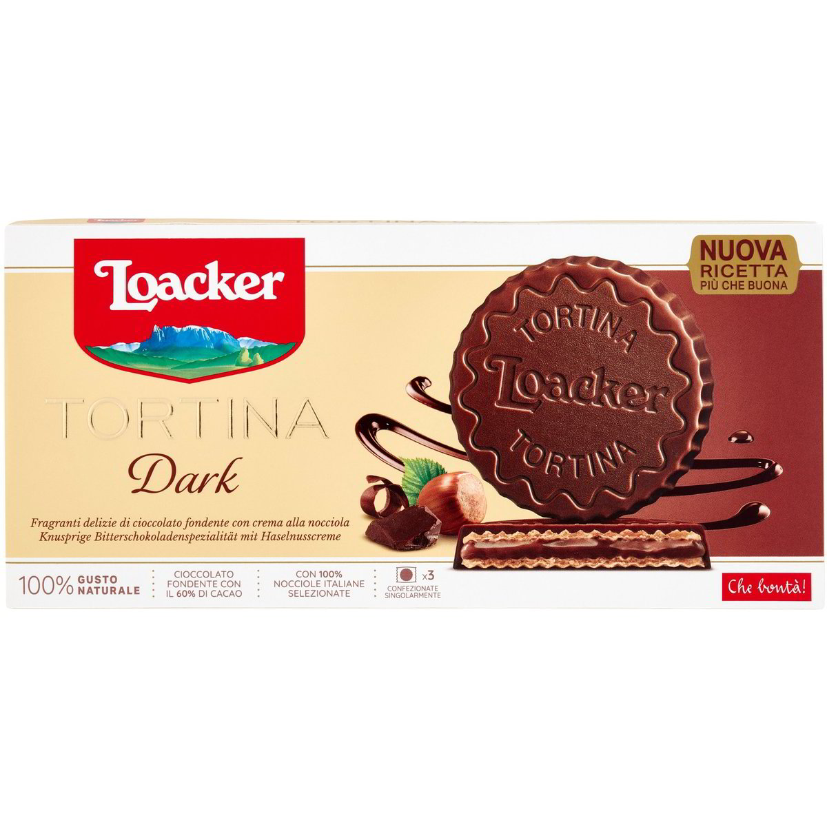 Vendita LOACKER TORTINA DARK all'ingrosso. Pasticceria all'ingrosso - Zona