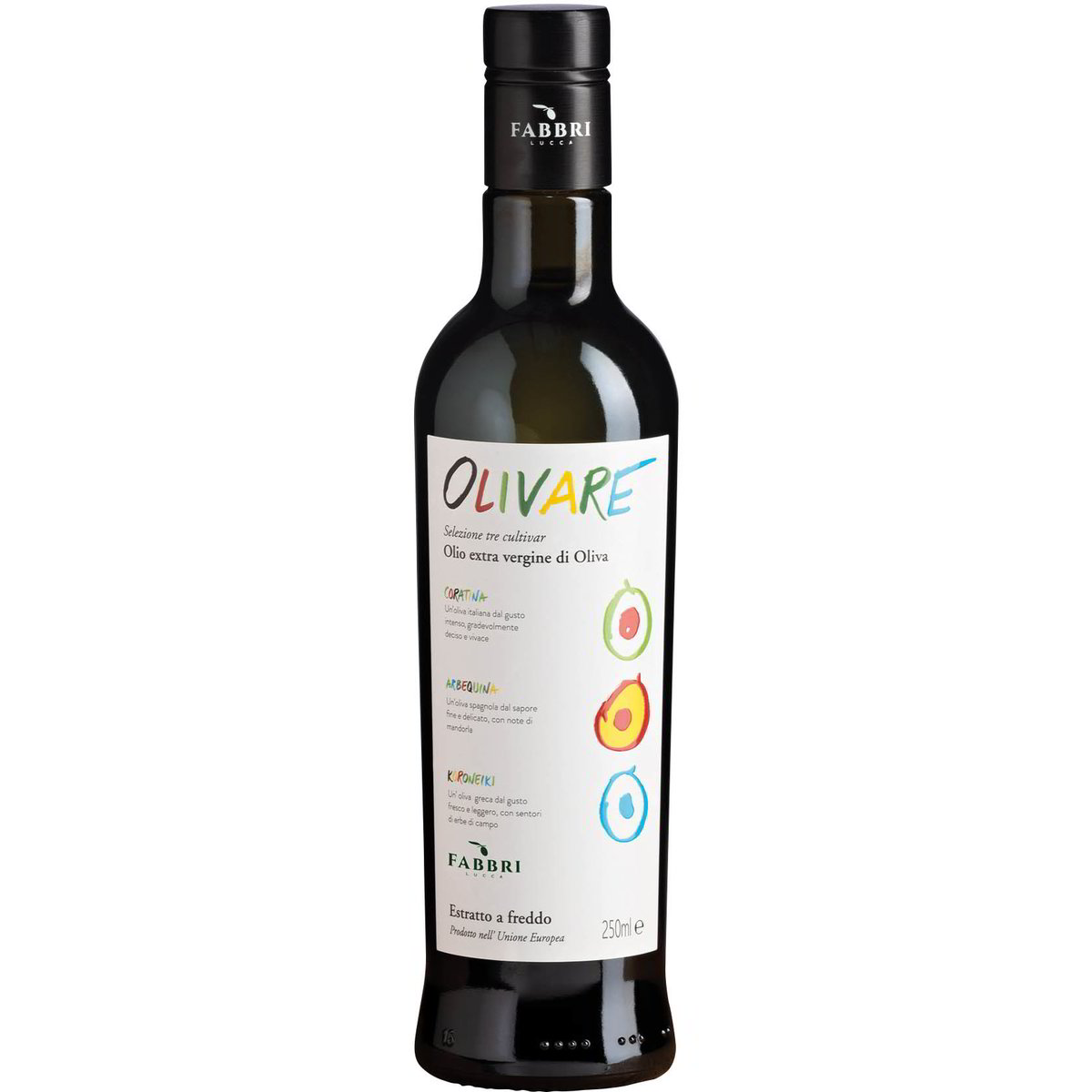 Vendita FABBRI OLIVARE OLIO EVO 250 ML all'ingrosso. Olio di oliva all ...