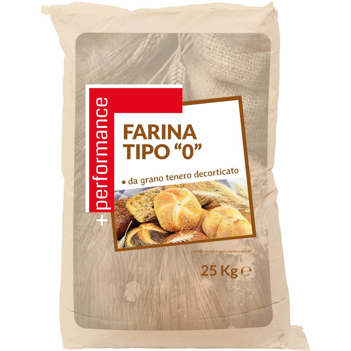 Vendita +PERFORMANCE FARINA TIPO "0" 25 KG all'ingrosso. Farina 0/00 all'ingrosso - Zona
