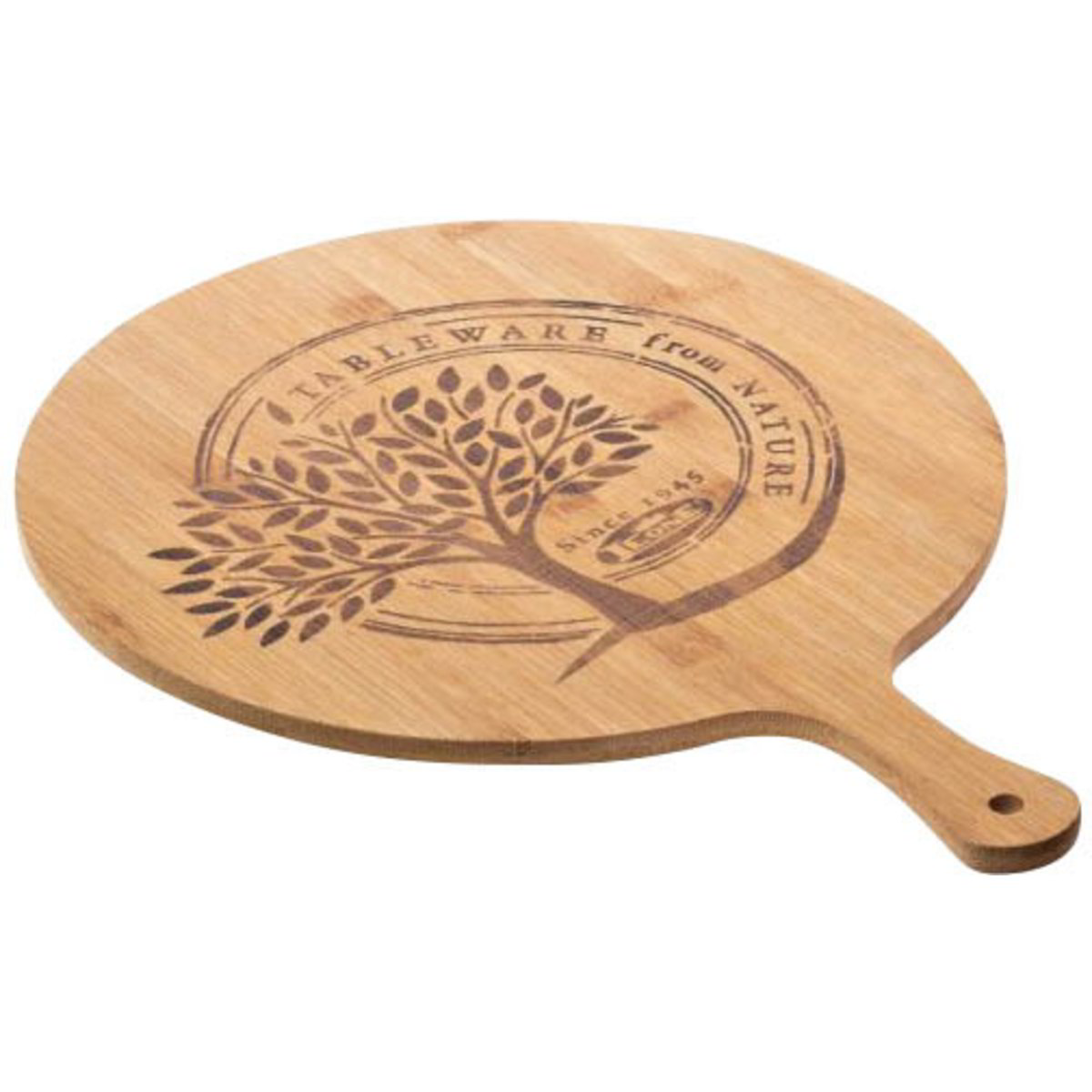 Vendita TAGLIERE IN BAMBOO NATURE ROTONDO 30 CM all'ingrosso ...
