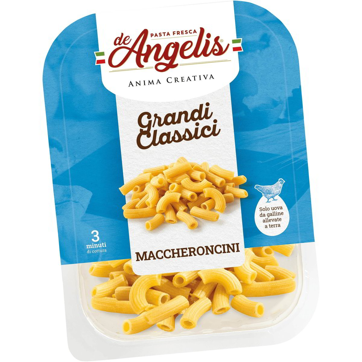 Vendita DE ANGELIS MACCHERONCINI ALL'UOVO 250 G all'ingrosso. Pasta ...