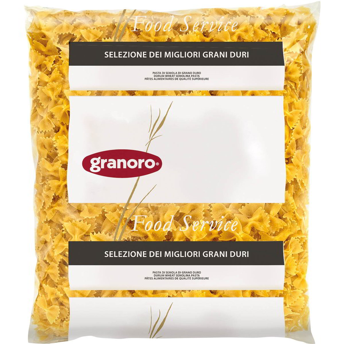 Vendita GRANORO FARFALLE 3 KG all'ingrosso. Pasta di semola grandi ...