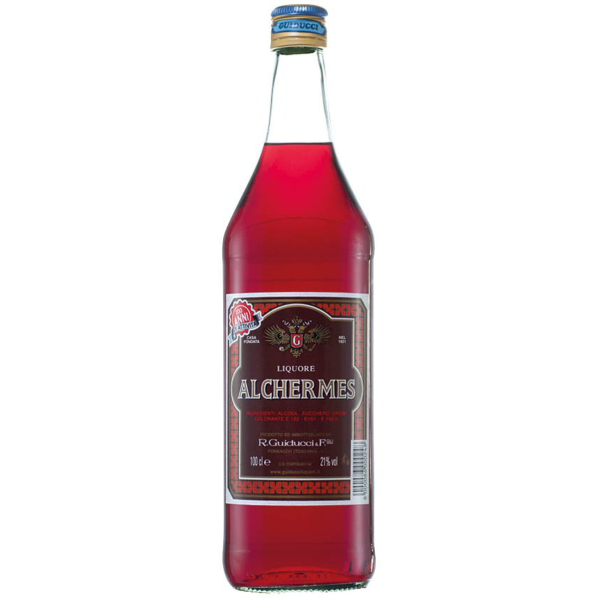 Vendita ALCHERMES GUIDUCCI 21° 1 L all'ingrosso. Altri liquori all ...