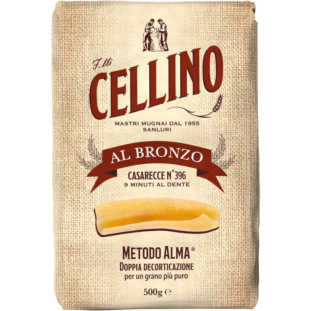 Vendita CELLINO AL BRONZO CASERECCE N63 500 G all'ingrosso. Pasta ...