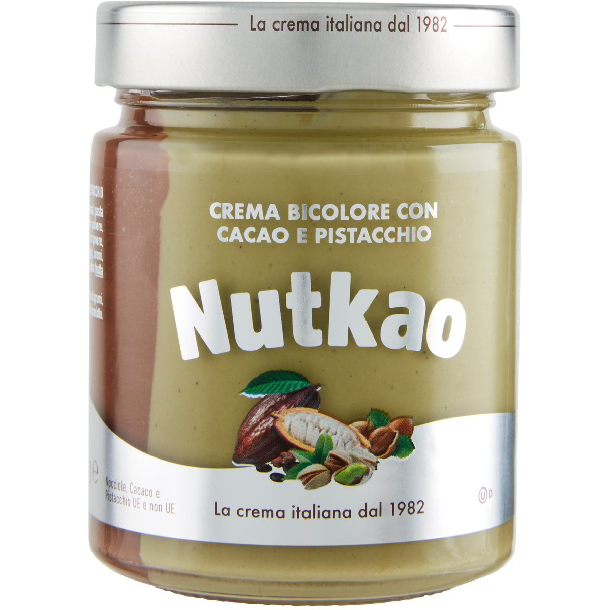 Vendita NUTKAO CREMA AL PISTACCHIO BICOLOR VASO VETRO 330 G all ...