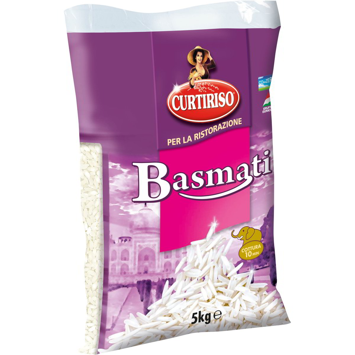 Vendita CURTI RISO BASMATI 5 KG all'ingrosso. Riso grandi formati all ...