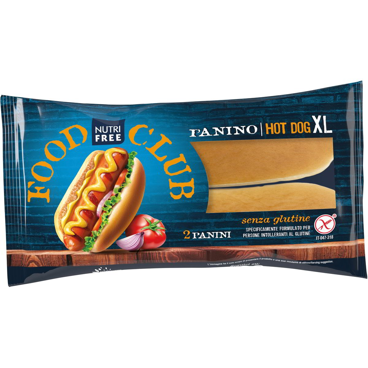 Vendita NUTRIFREE PANINO HOT-DOG XL all'ingrosso. Pane e sostitutivi ...