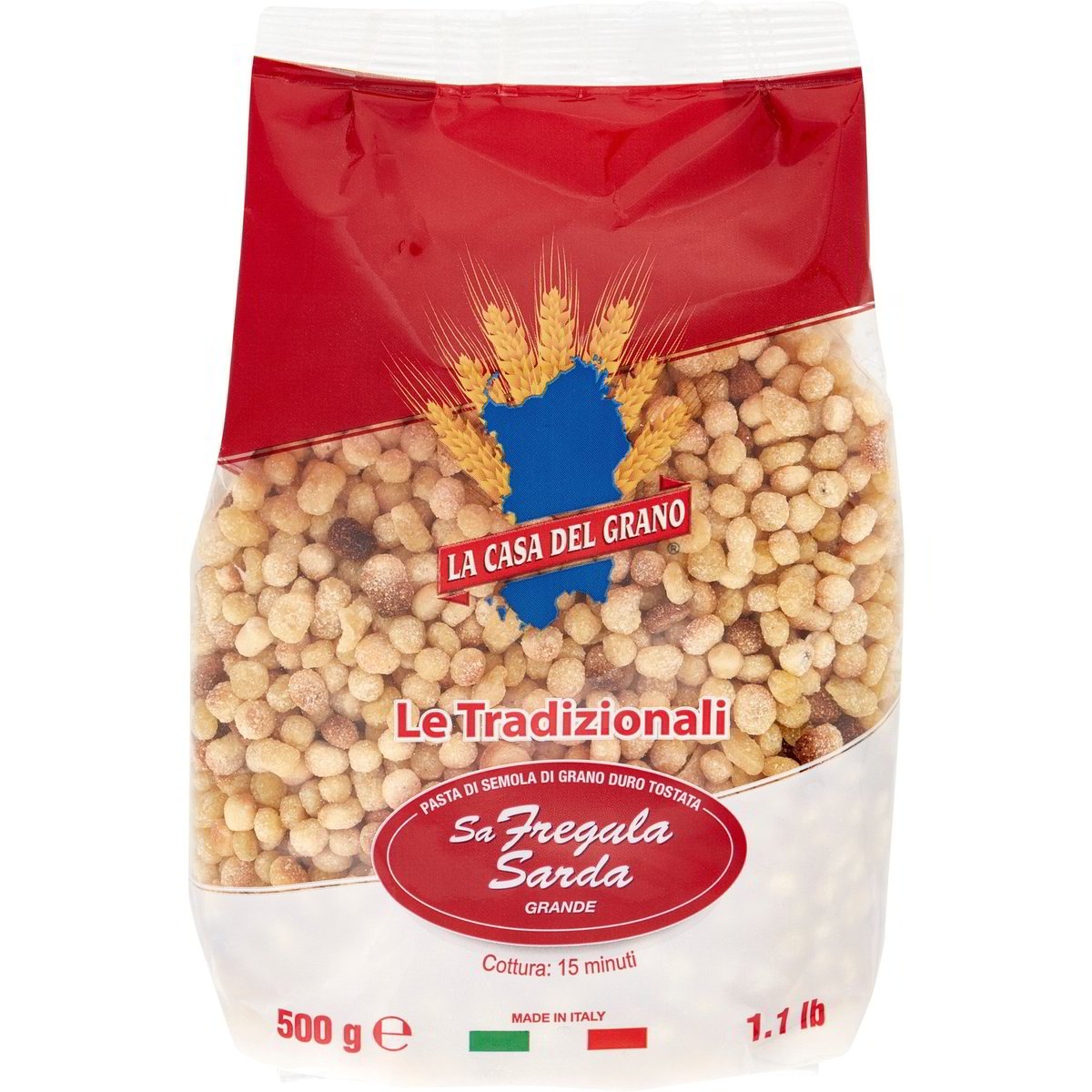Vendita FREGOLA GRANDE CASA DEL GRANO 500 G all'ingrosso. Pasta semola ...