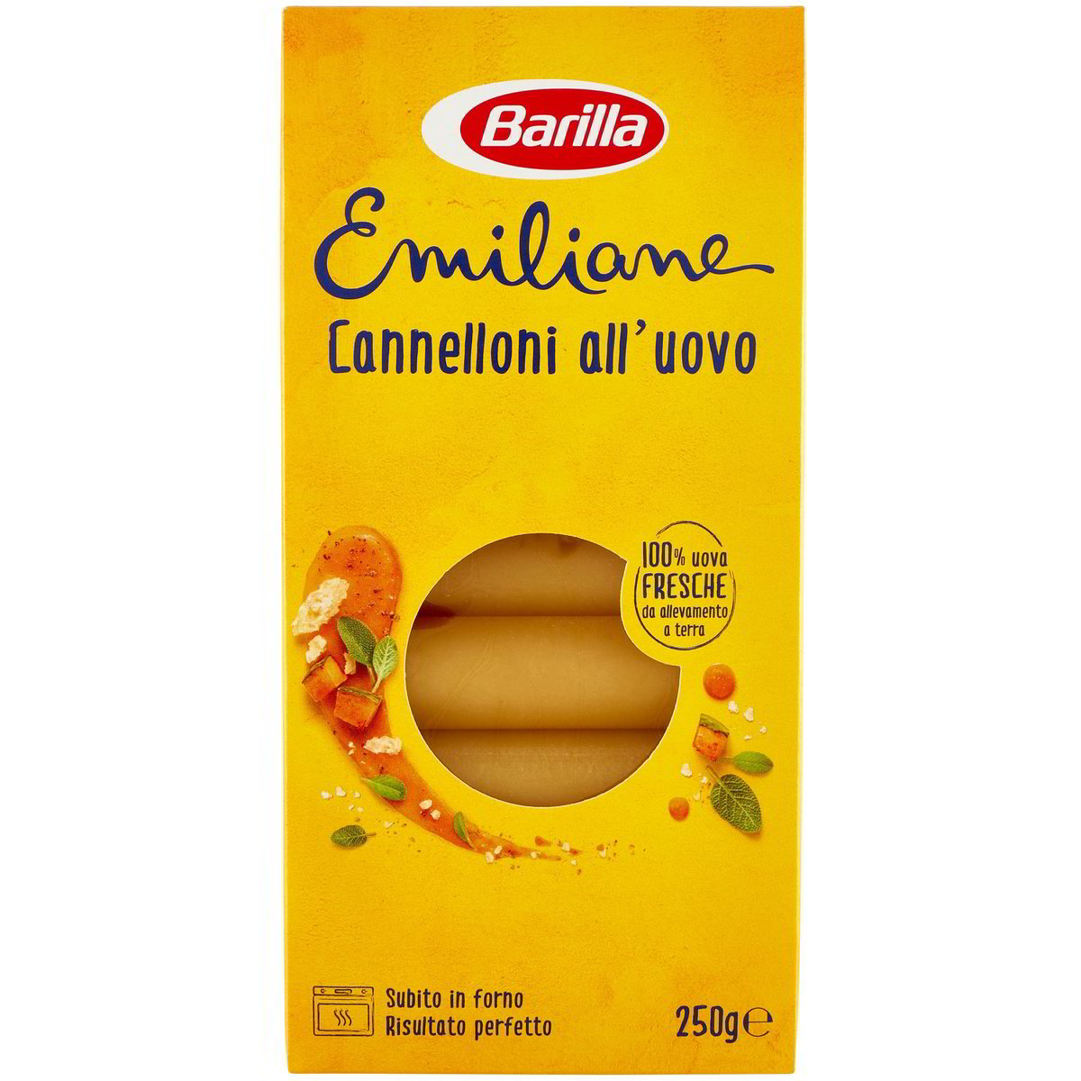 Vendita CANNELLONI SCATOLA N188 all'ingrosso. Pasta secca all'uovo all ...