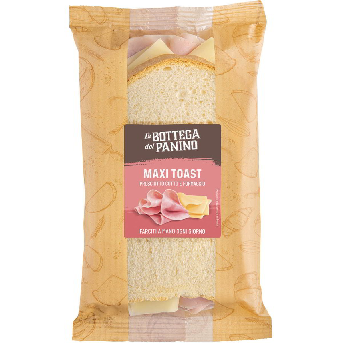 Vendita MAXITOAST CON PROSCIUTTO COTTO E FORMAGGIO FABIAN 180 G all ...