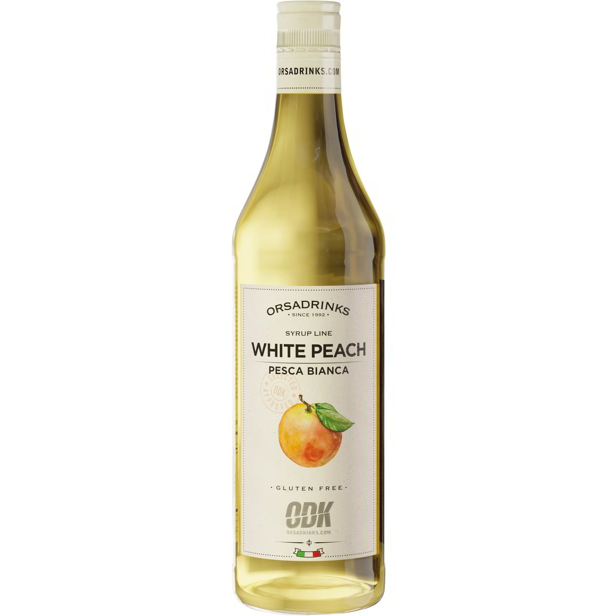 Vendita SCIROPPO ALLA PESCA BIANCA all'ingrosso. Sciroppi all'ingrosso - Zona