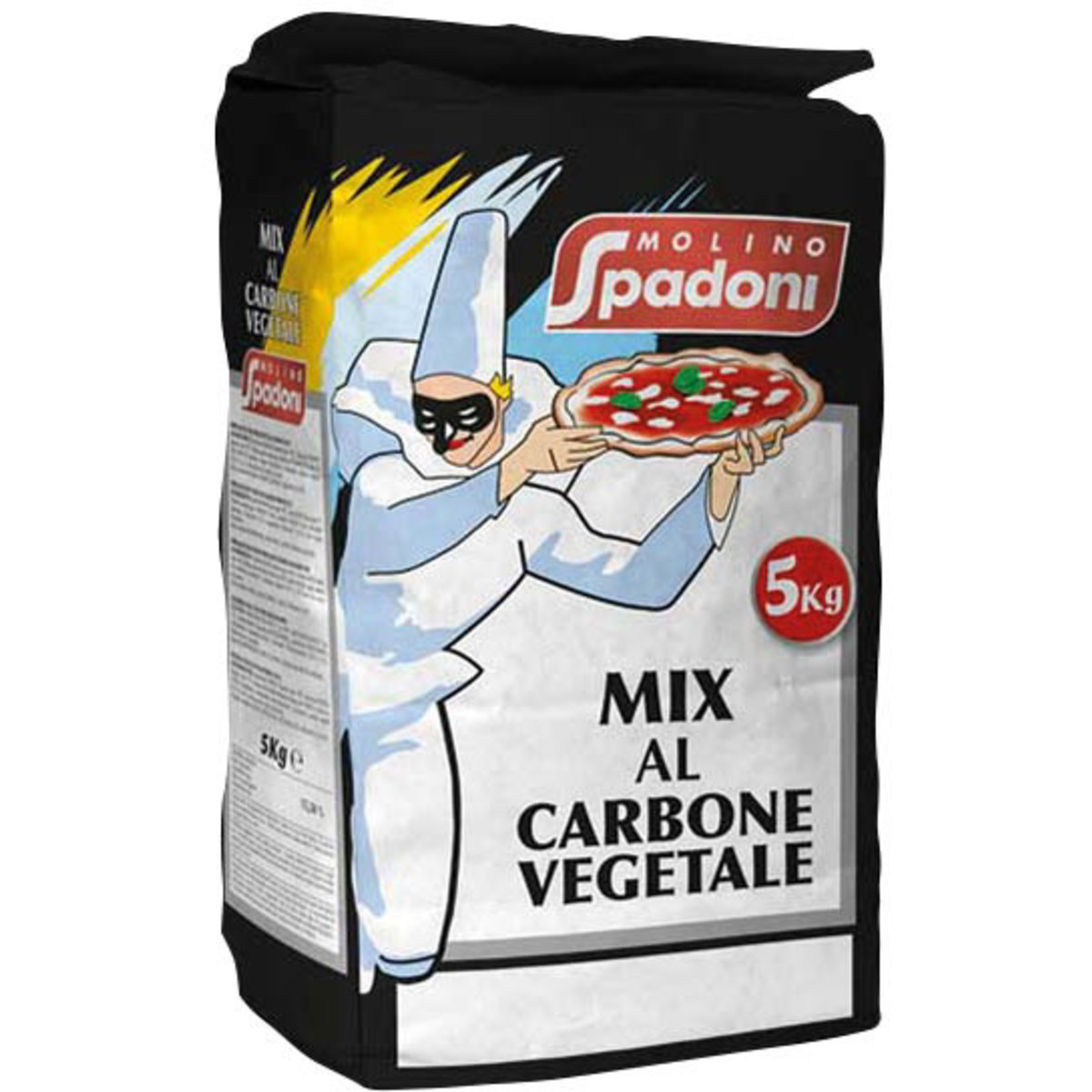 Vendita MOLINO SPADONI MIX AL CARBONE VEGETALE 5 KG all'ingrosso ...