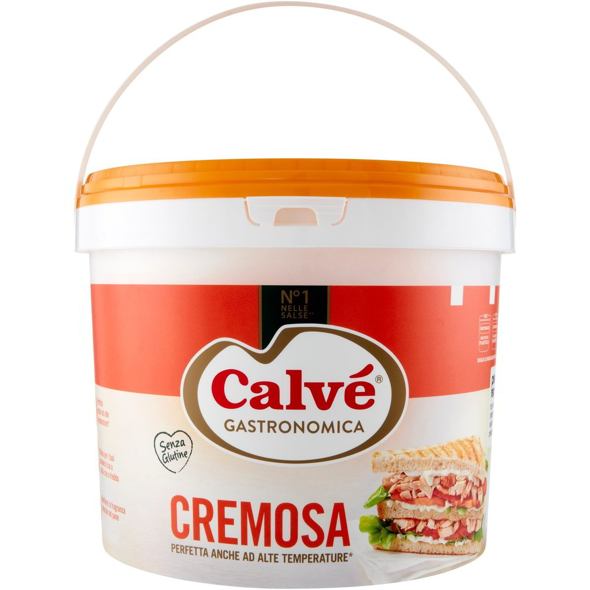 Vendita MAIONESE CREMOSA CALVE' 5 KG all'ingrosso. Maionese e salse ...