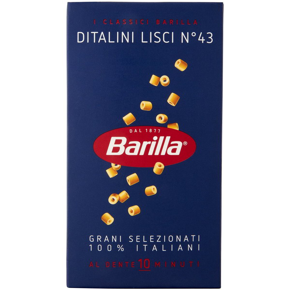 Vendita DITALINI RIGATI N.47 BARILLA 500 G all'ingrosso. Pasta di ...