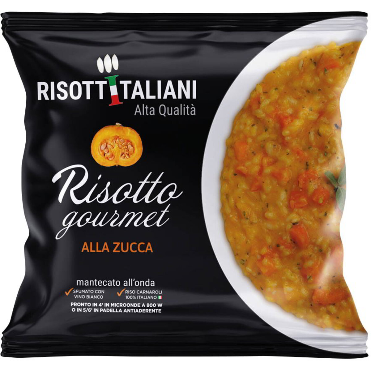 Vendita RISOTTI ITALIANI RISOTTO GOURMET ALLA ZUCCA SURGELATO IQF 300 G ...