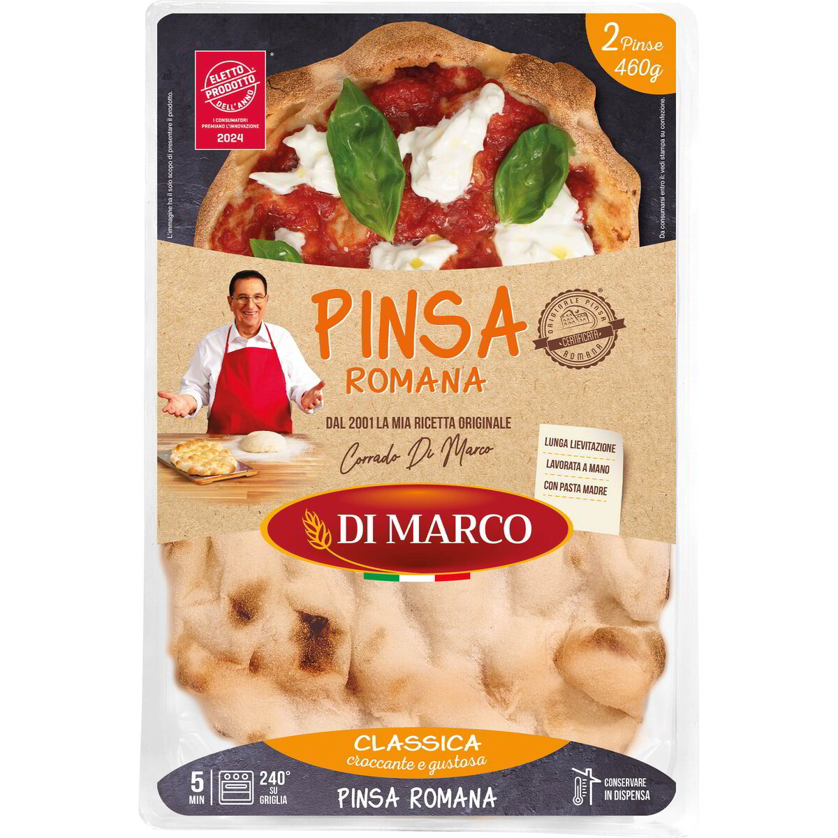 Vendita DI MARCO BASE PINSA ROMANA CLASSICA 19 X 30 all'ingrosso. Pizze ...