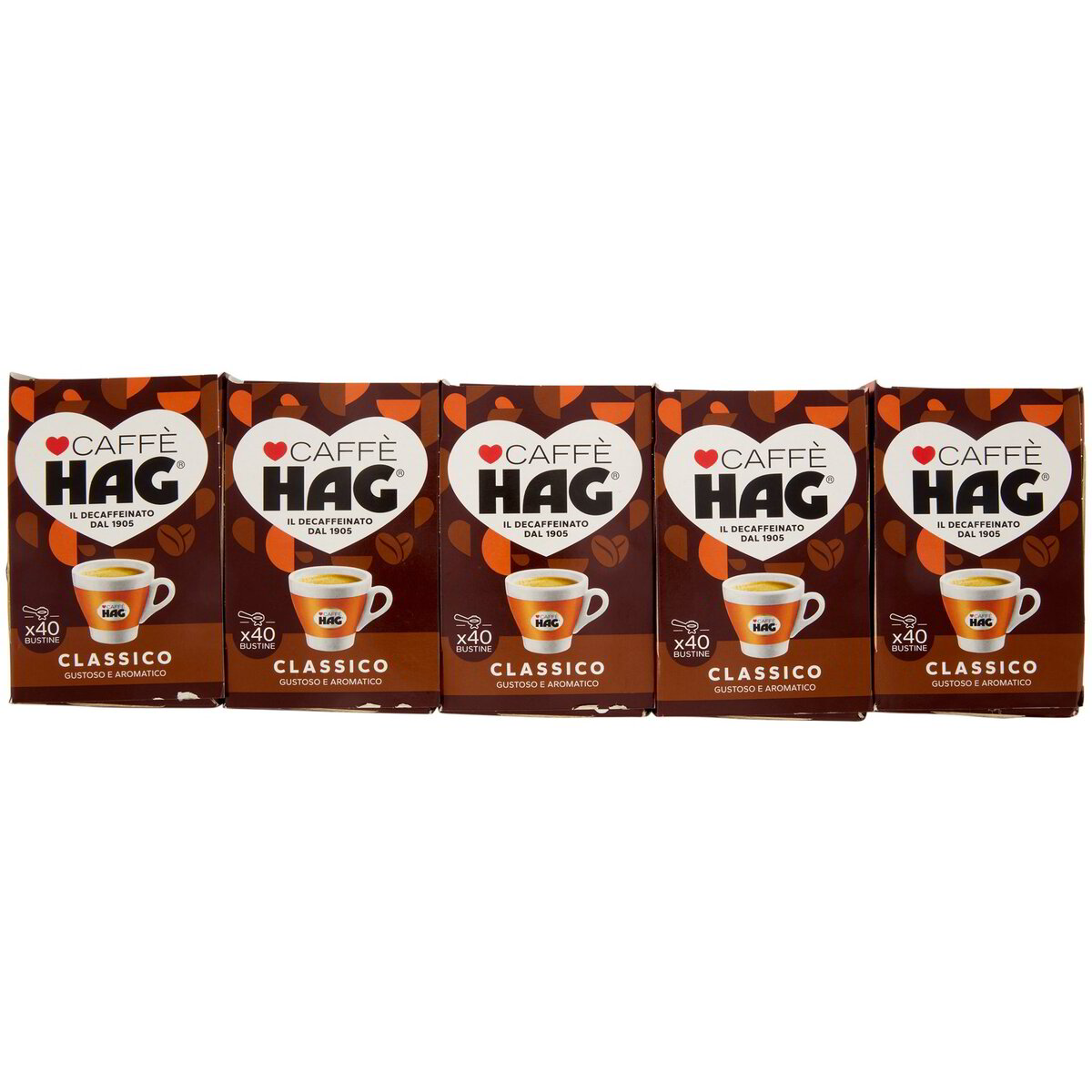 Vendita CAFFE' HAG BAR CLASSICO DECAFFEINATO all'ingrosso. Caffe ...