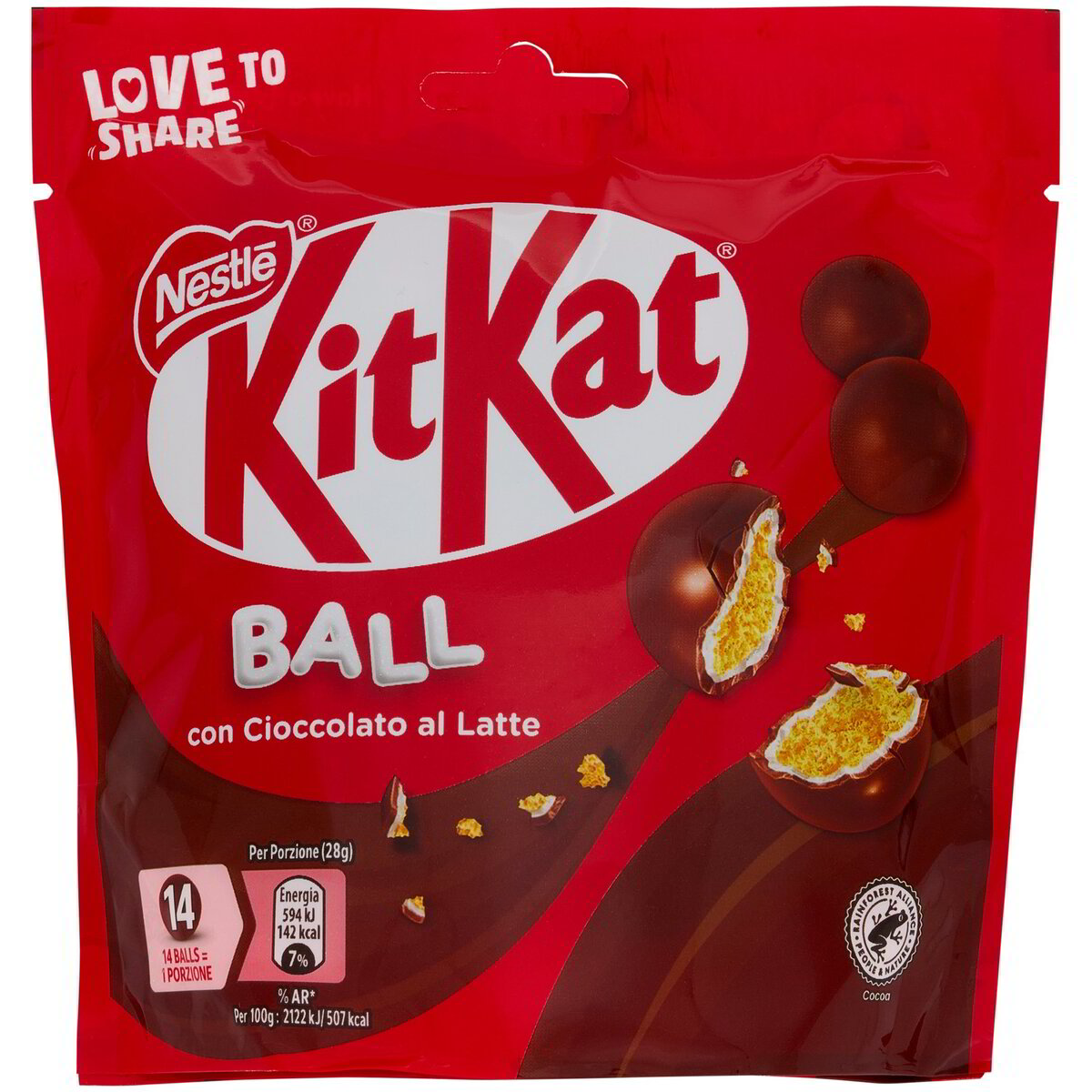 Vendita KITKAT BALLS 140 G all'ingrosso. Cioccolato - banco bar all ...