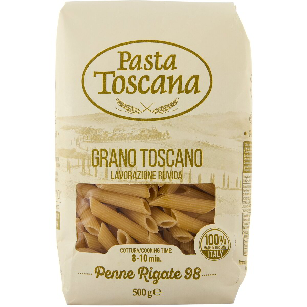 Vendita PASTA TOSCANA PENNE RIGATE 98 500 G all'ingrosso. Pasta di ...