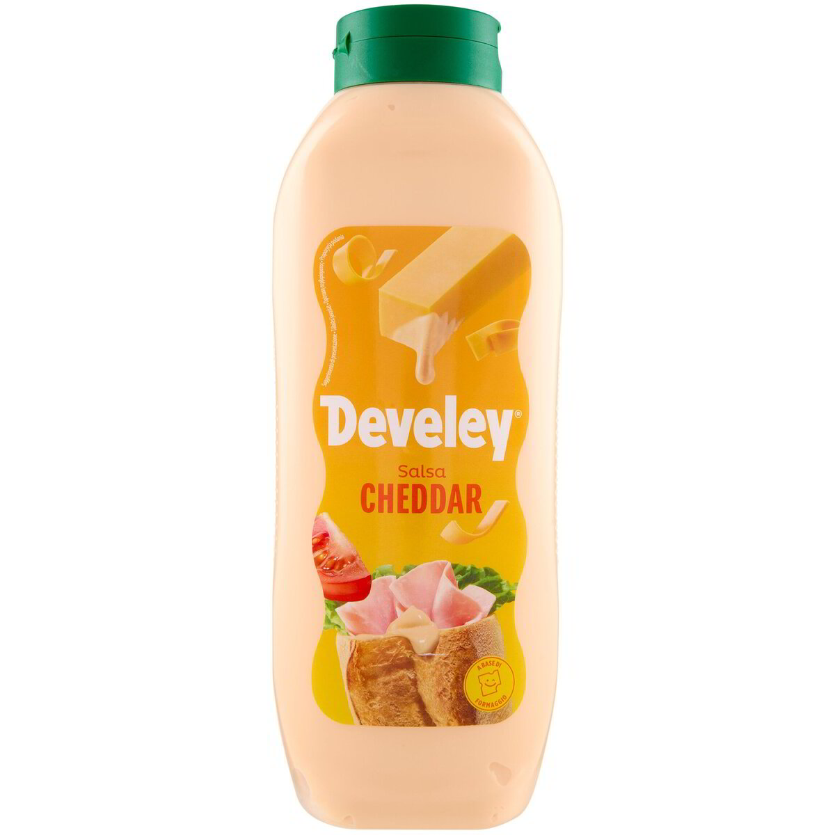 Vendita DEVELEY SALSA CHEDDAR SQUEEZE 875 ML all'ingrosso. Maionese e ...