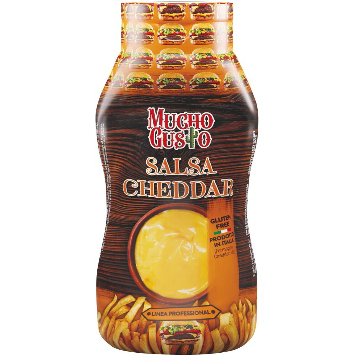 Vendita TOPFOOD SALSA CHEDDAR SQUEEZER 890 G all'ingrosso. Maionese e ...