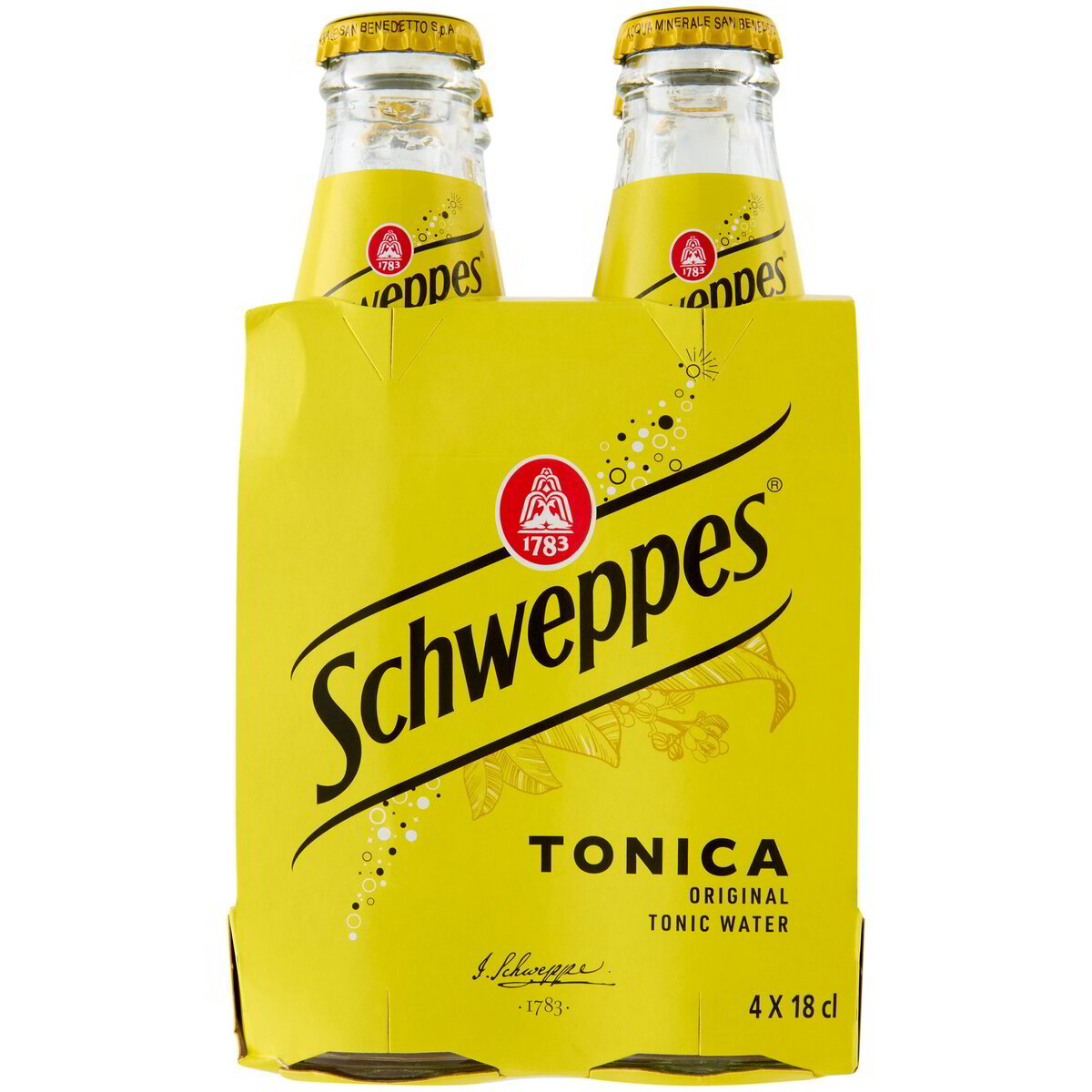 Vendita SCHWEPPES TONICA VAP 4 X 18 CL all'ingrosso. Acque toniche all ...