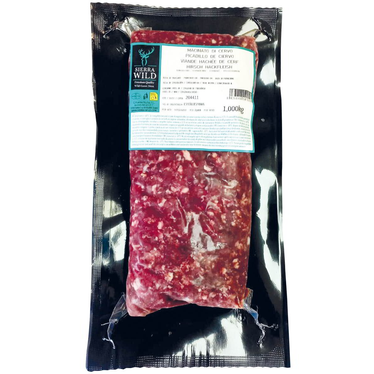 Vendita SIERRA WILD MACINATO DI CERVO CONGELATO 1 KG all'ingrosso ...