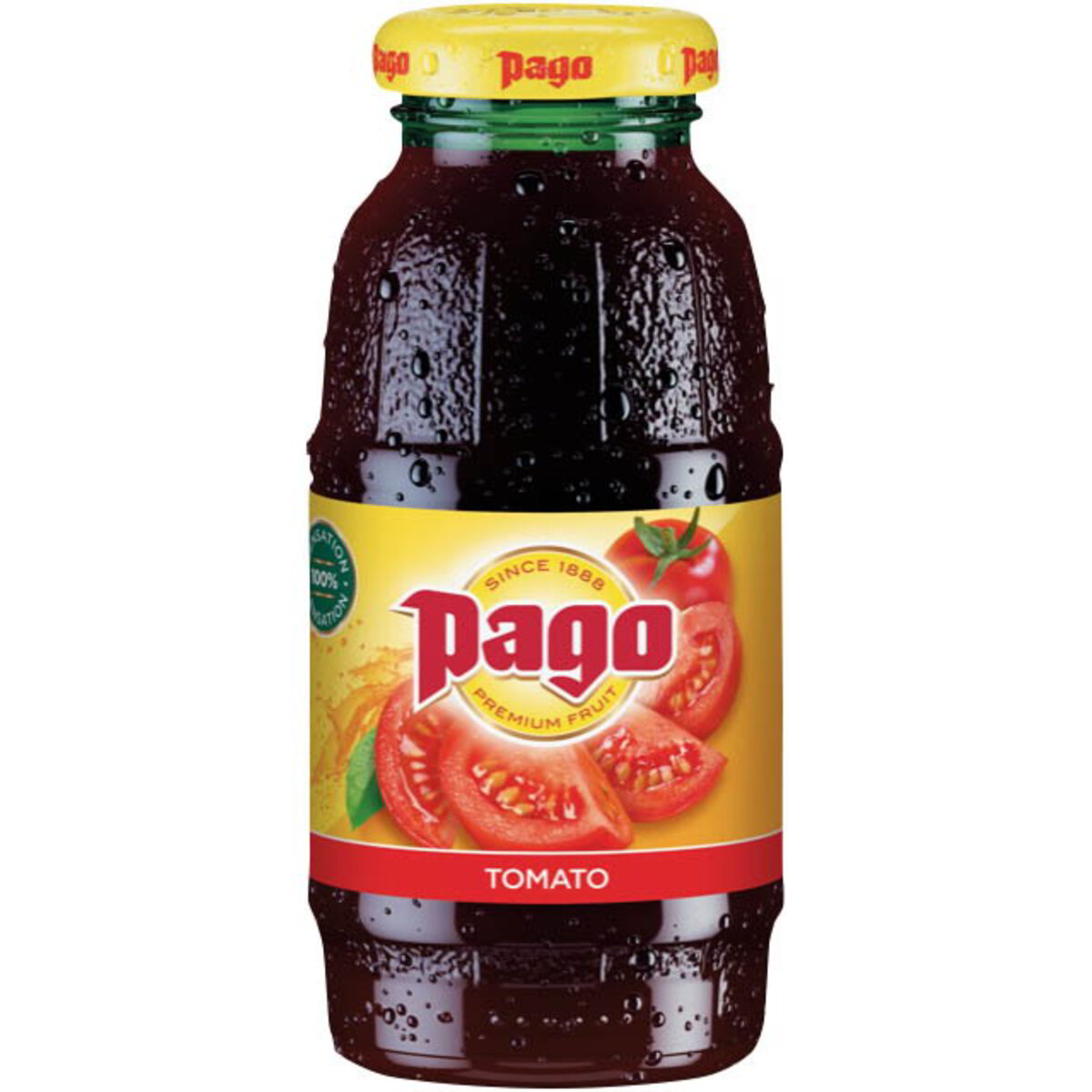 Vendita PAGO SUCCO DI POMODORO LEGGERMENTE SALATO 200 ML all'ingrosso ...