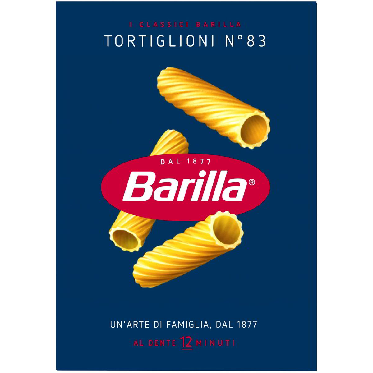 Vendita TORTIGLIONI N83 BARILLA 500 G all'ingrosso. Pasta di semola all ...
