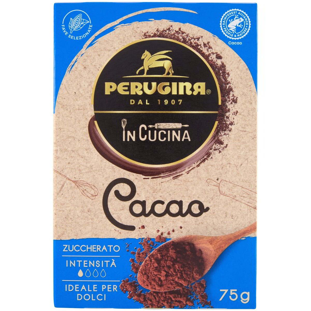 Vendita CACAO ZUCCHERATO PERUGINA 75 G all'ingrosso. Cacao - cioccolato ...